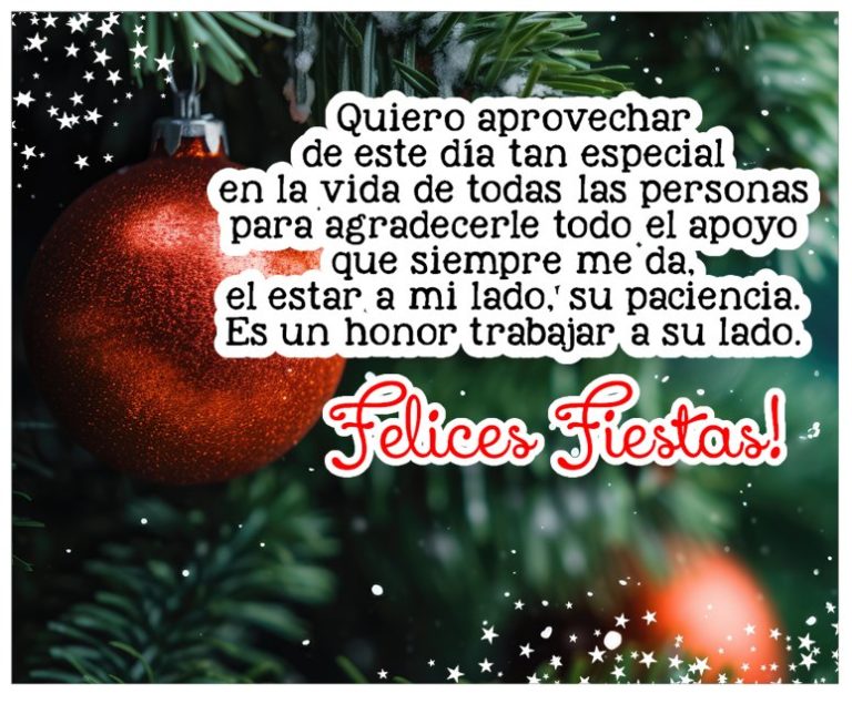 Frases de Navidad para Jefes Tarjetas de navidad