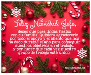 Frases de Navidad para Jefes Tarjetas de navidad