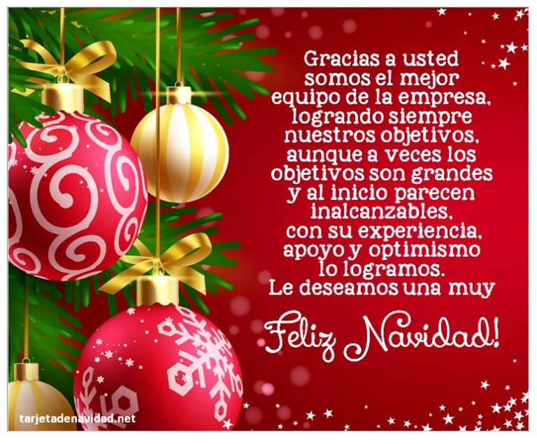 Frases de Navidad para Jefes Tarjetas de navidad
